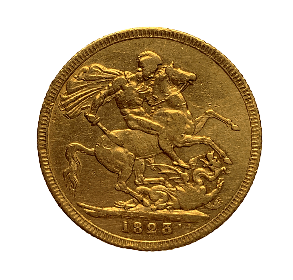 1823 Sovereign George IV Rare – UK Coinage