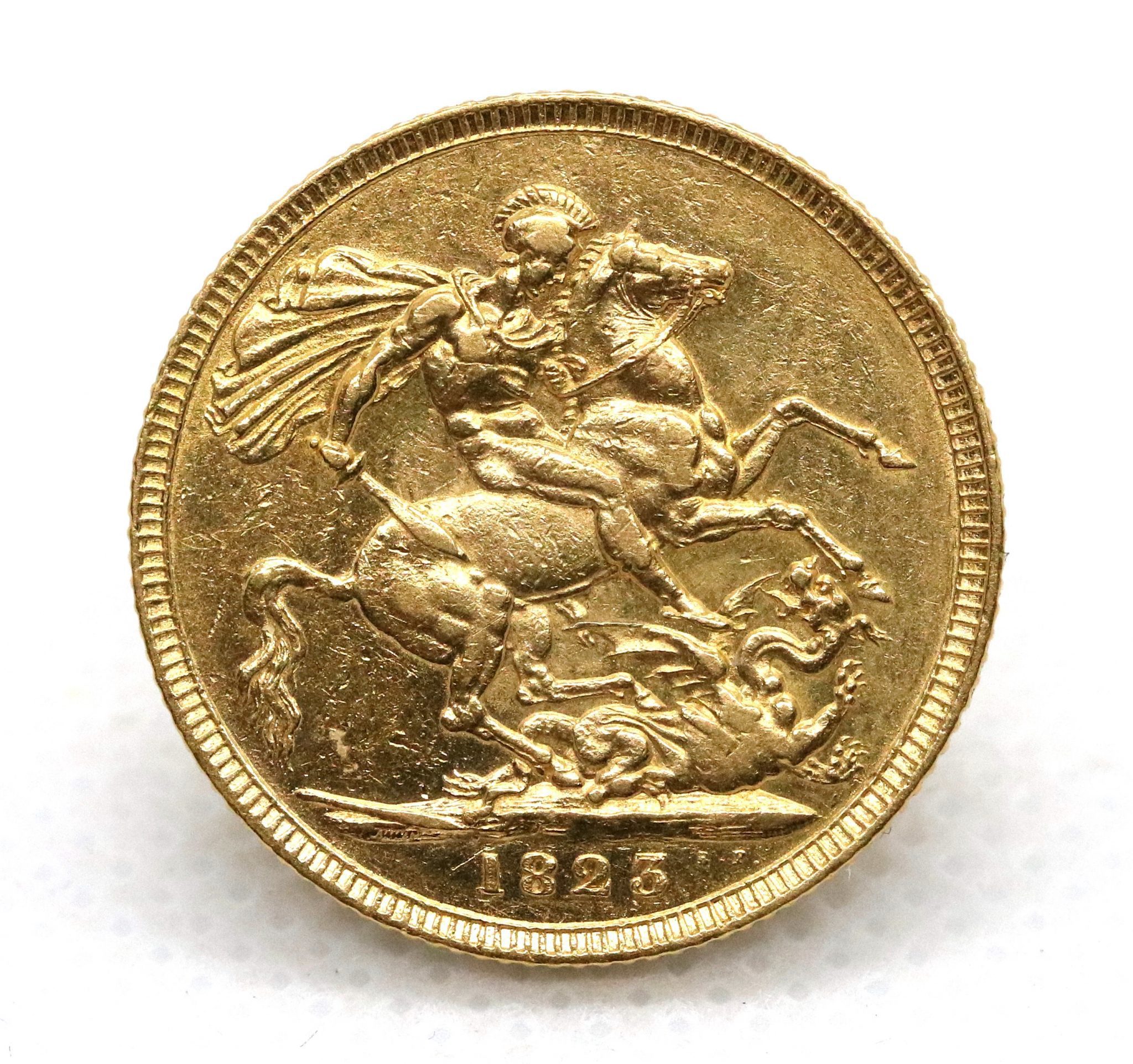 1823 Sovereign George IV Rare – UK Coinage