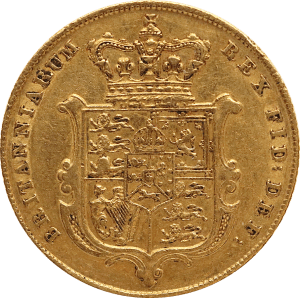 1829 Sovereign George IV – UK Coinage