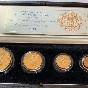Gold coin sets – UK Coinage