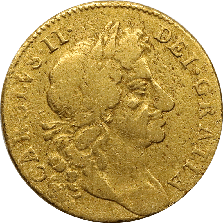 1682 GUINEA CHARLES II – UK Coinage