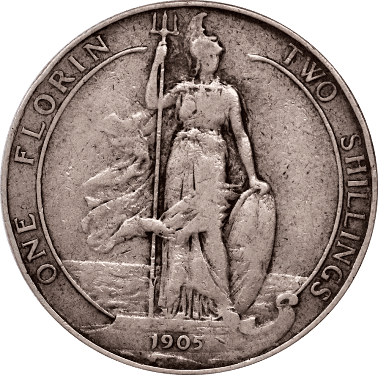 1905 Florin George V Rare – UK Coinage