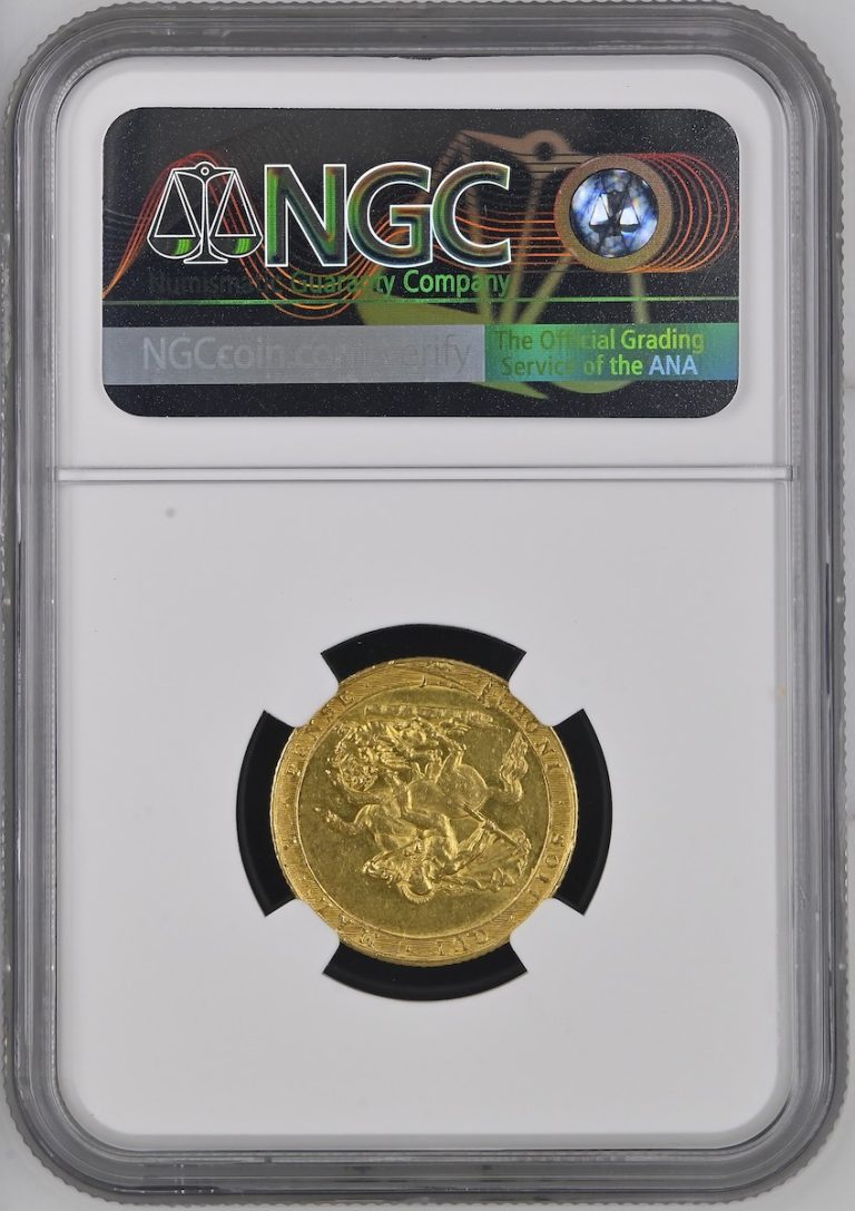 1820 Sovereign NGC AU58 George III – UK Coinage