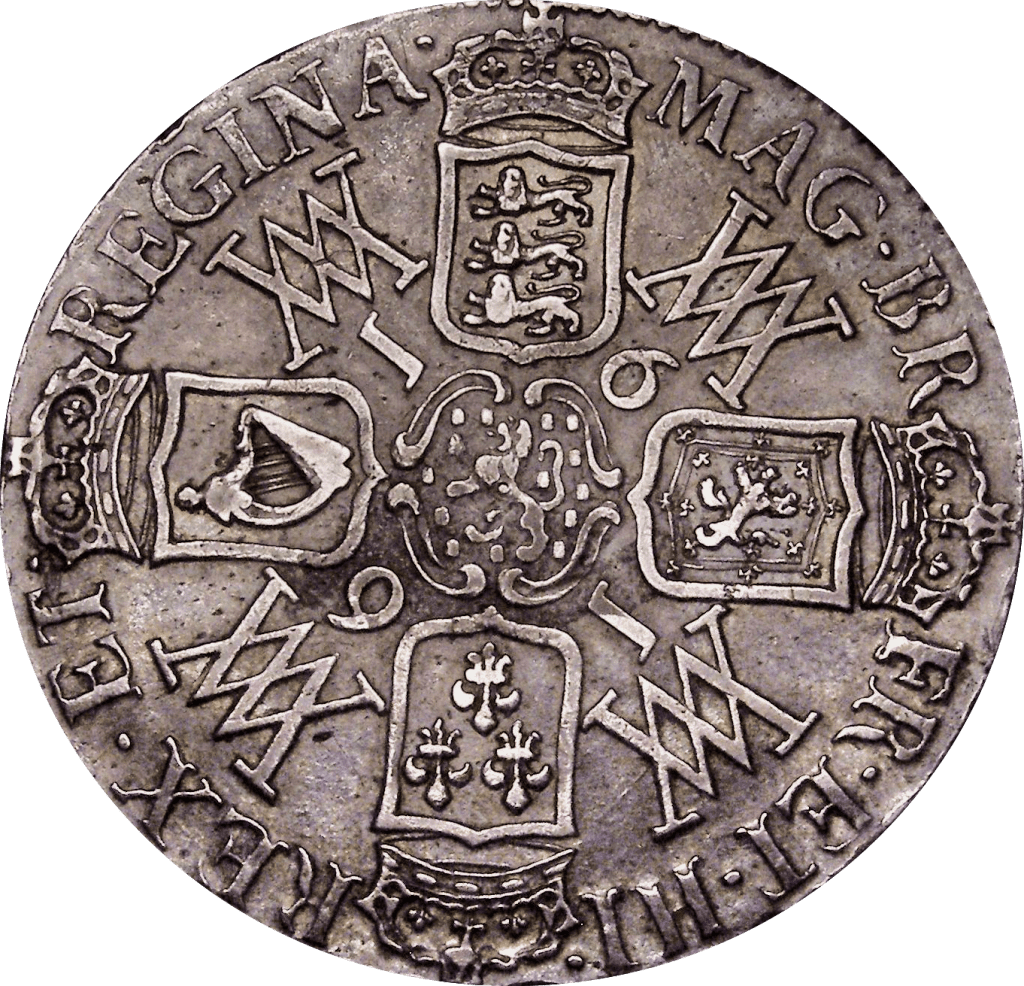 1691 Crown William & Mary – UK Coinage