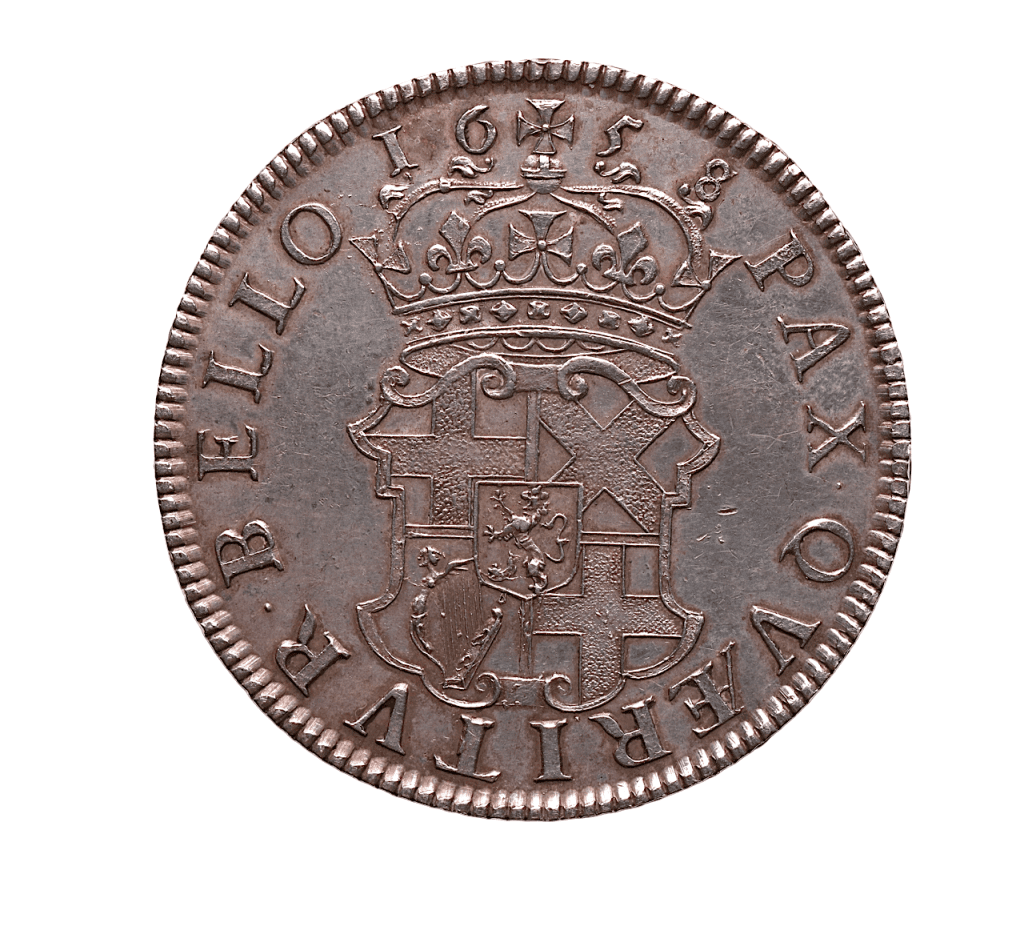 1658 Crown Oliver Cromwell – UK Coinage