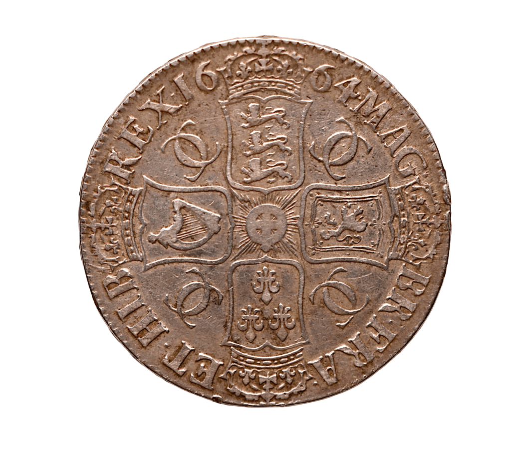 1664 Crown Charles II – UK Coinage