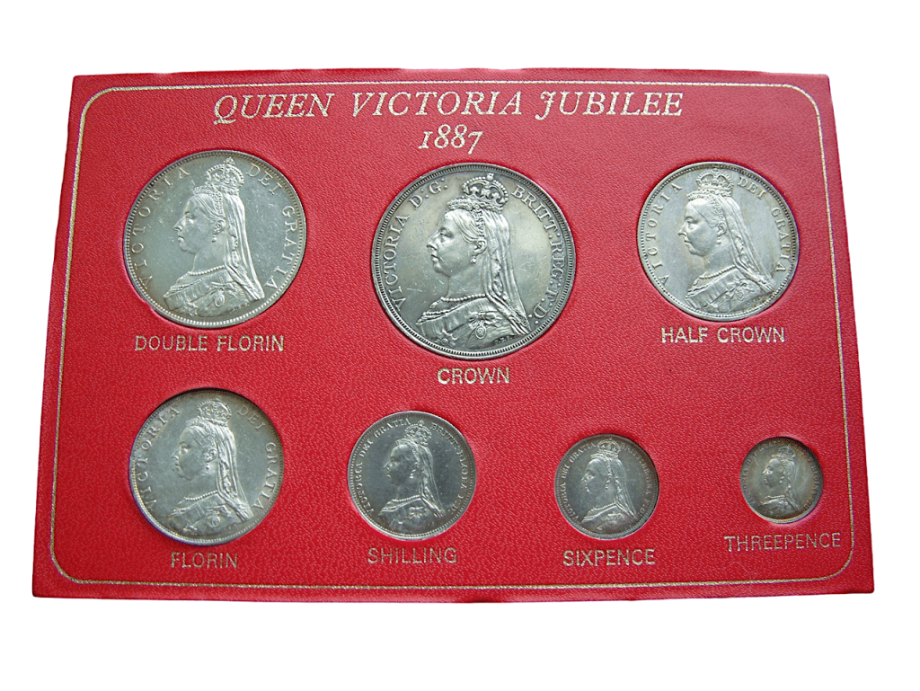 1887 Jubilee Silver Coin Set Victoria – UK Coinage
